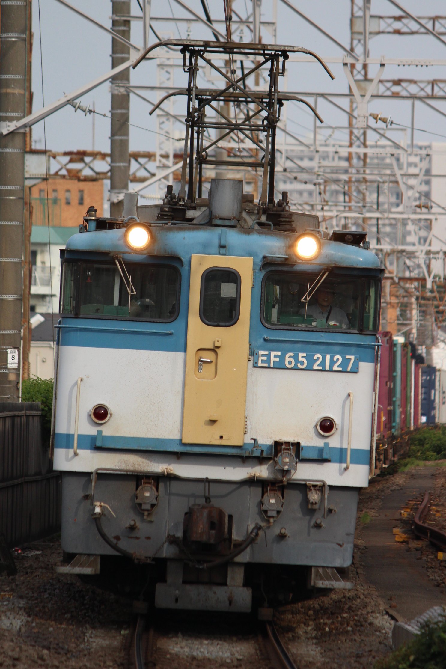 ひか on Twitter: "7/14 4073レ EF65 2127+コキ カラシがまた撮れて嬉しいです。 同業者の方々お疲れ様でした。 https://t.co/5ujDQyfd3b ...