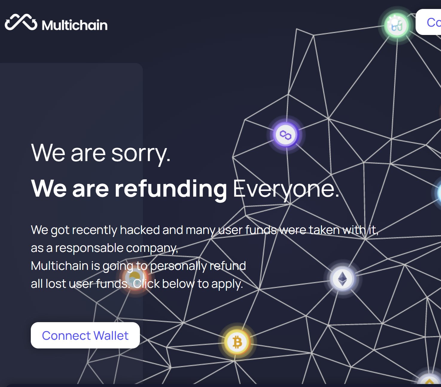 Multichain (Previously Anyswap) on Twitter: "All users are suggested to claim their refund and ...