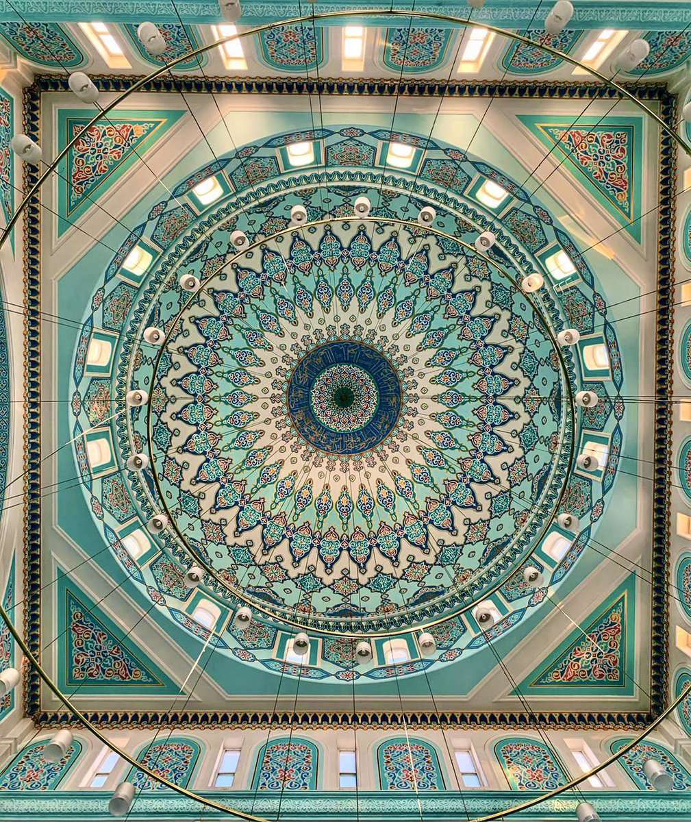Because a colourful world is more beautiful… Mosque ceilings are ...