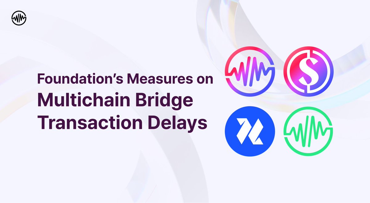 WEMIX on Twitter: "Foundation’s Measures on #Multichain Bridge Transaction Delays To mitigate ...