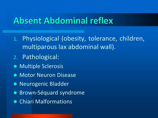 Abdominal Reflex