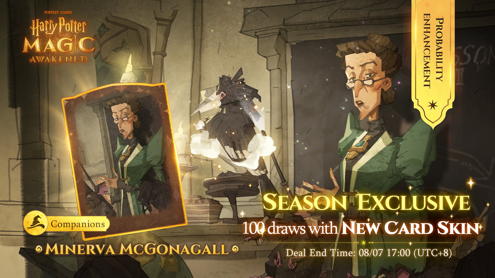 Harry Potter: Magic Awakened Community on Twitter: " New legendary Companions Card 'Minerva ...