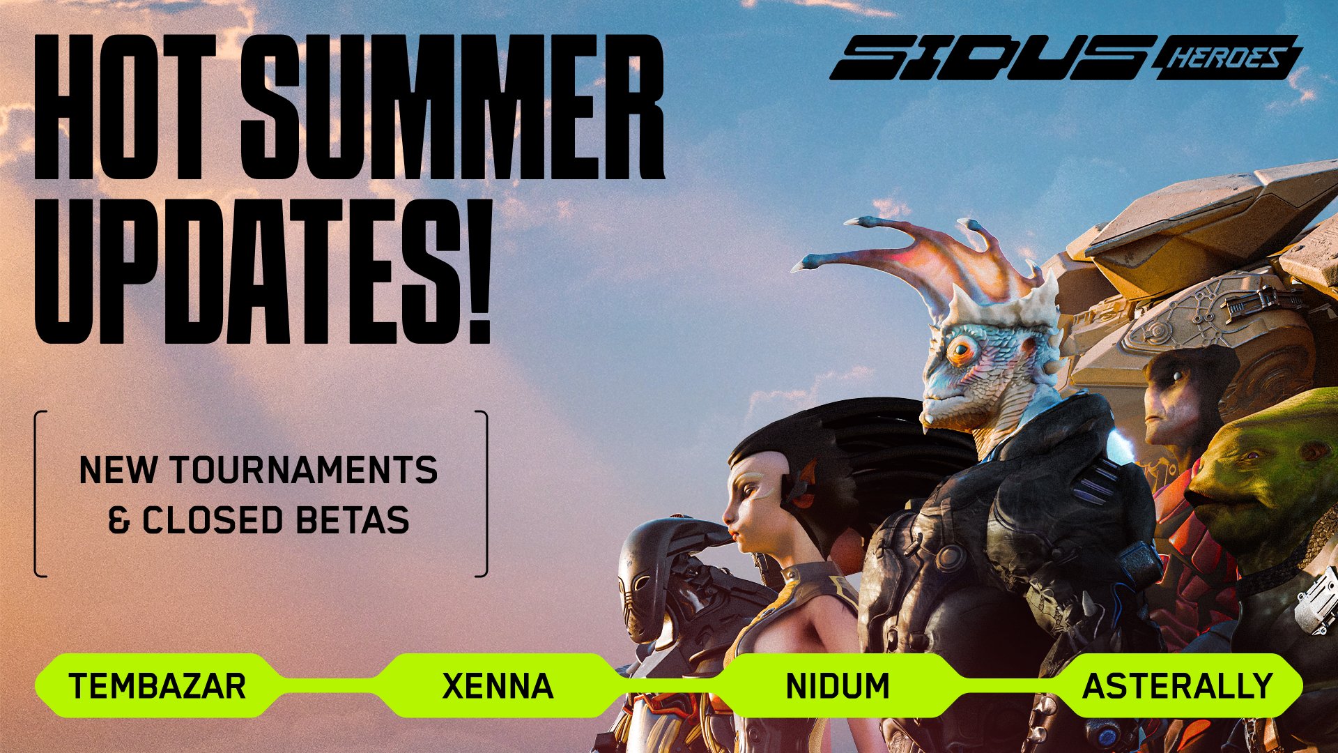 SIDUS™ - The City of NFT Heroes on Twitter: "📢 Our EXCLUSIVE presentation filled with HOT ...