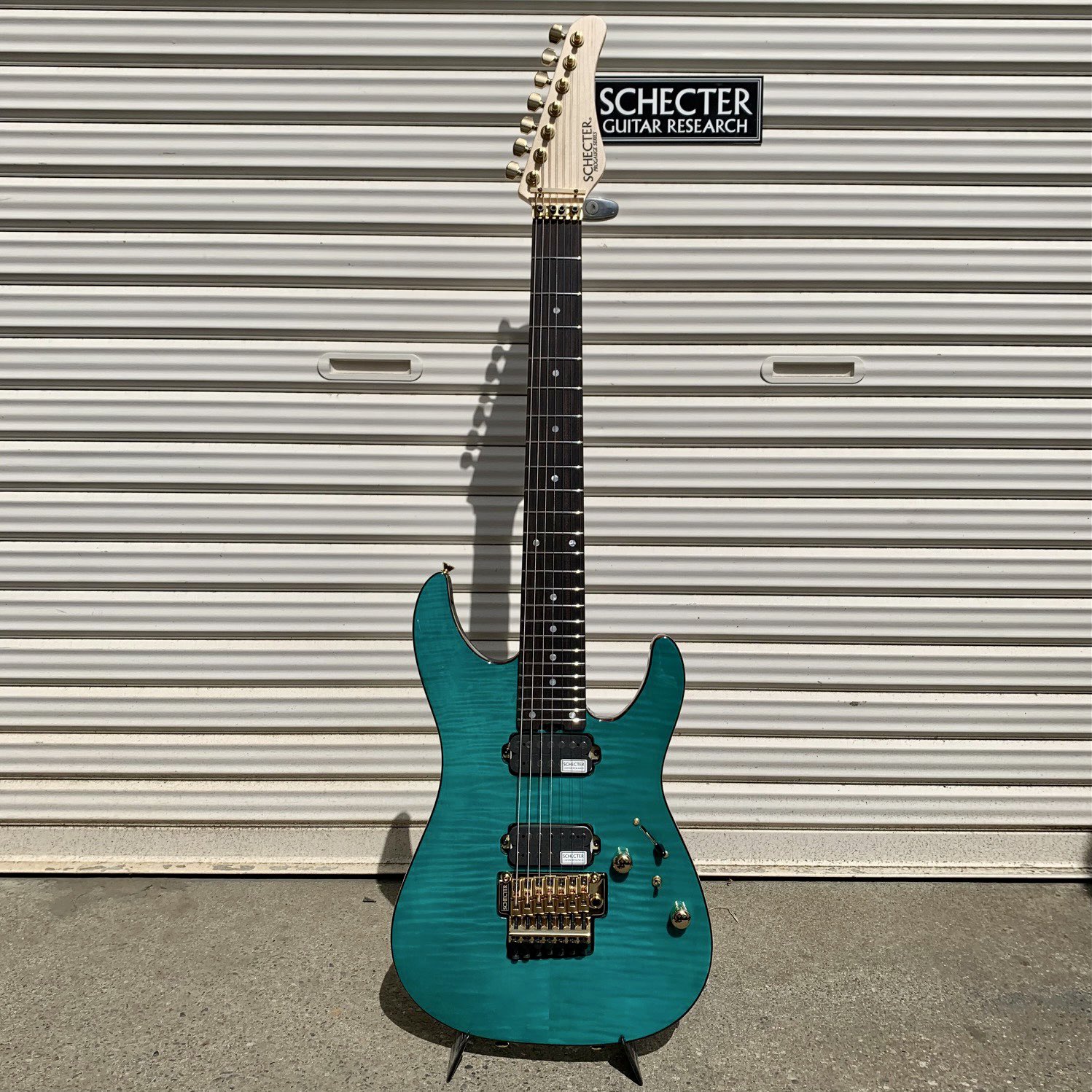 SCHECTER GUITAR JPN on Twitter: "★7月7日なので7弦ギターのご紹介🎋 SCHECTER JAPAN NV-7-24-AL-FM/OGR/R https://t ...