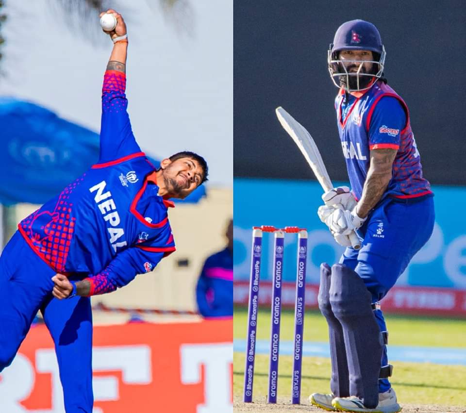 Routine of Nepal banda on Twitter: "Nepali Cricketers Sandeep Lamichhane & Dipendra Singh Airee ...