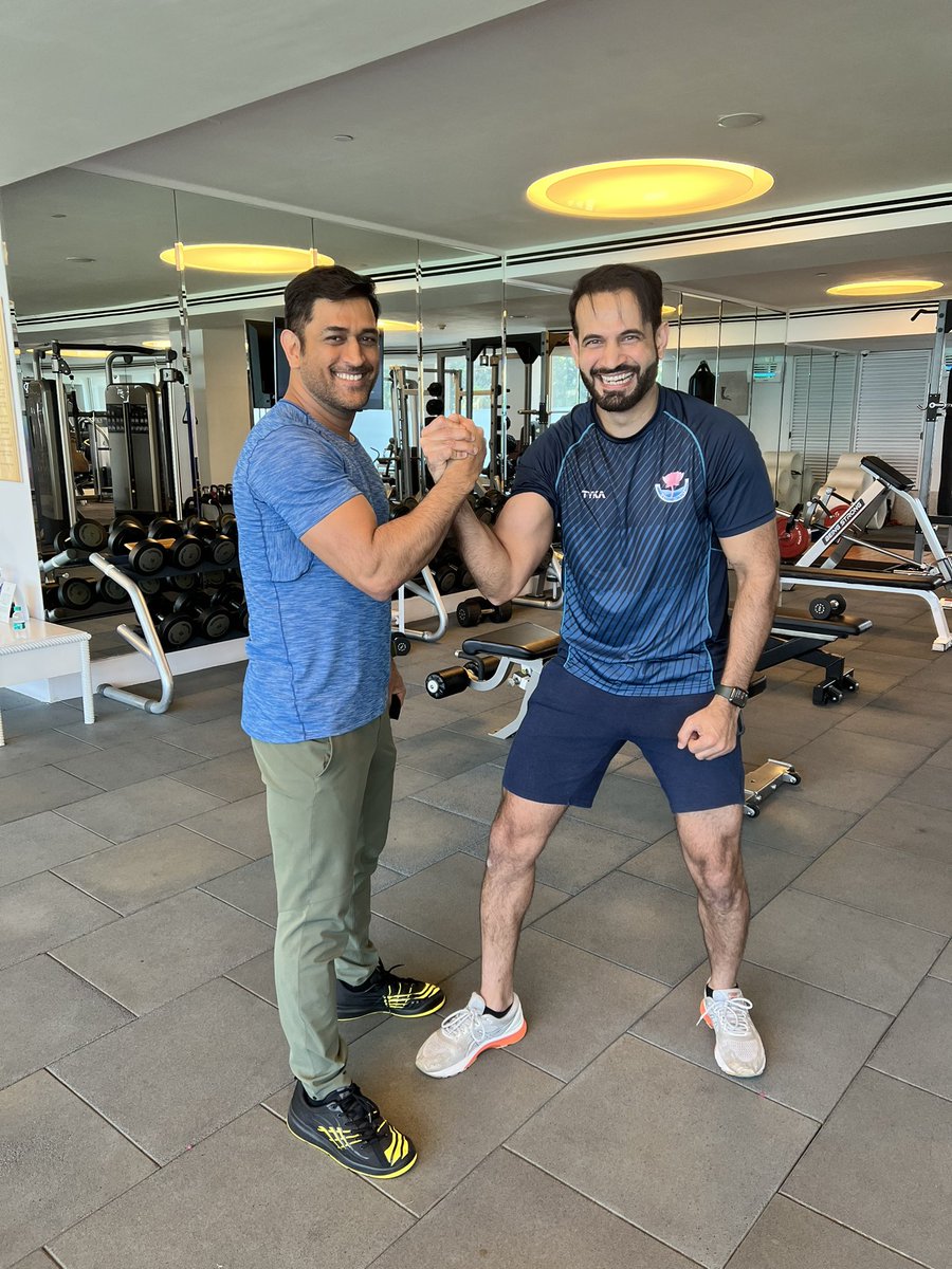 Wishing you a very happy birthday @msdhoni Fit raho, khush raho. # ...