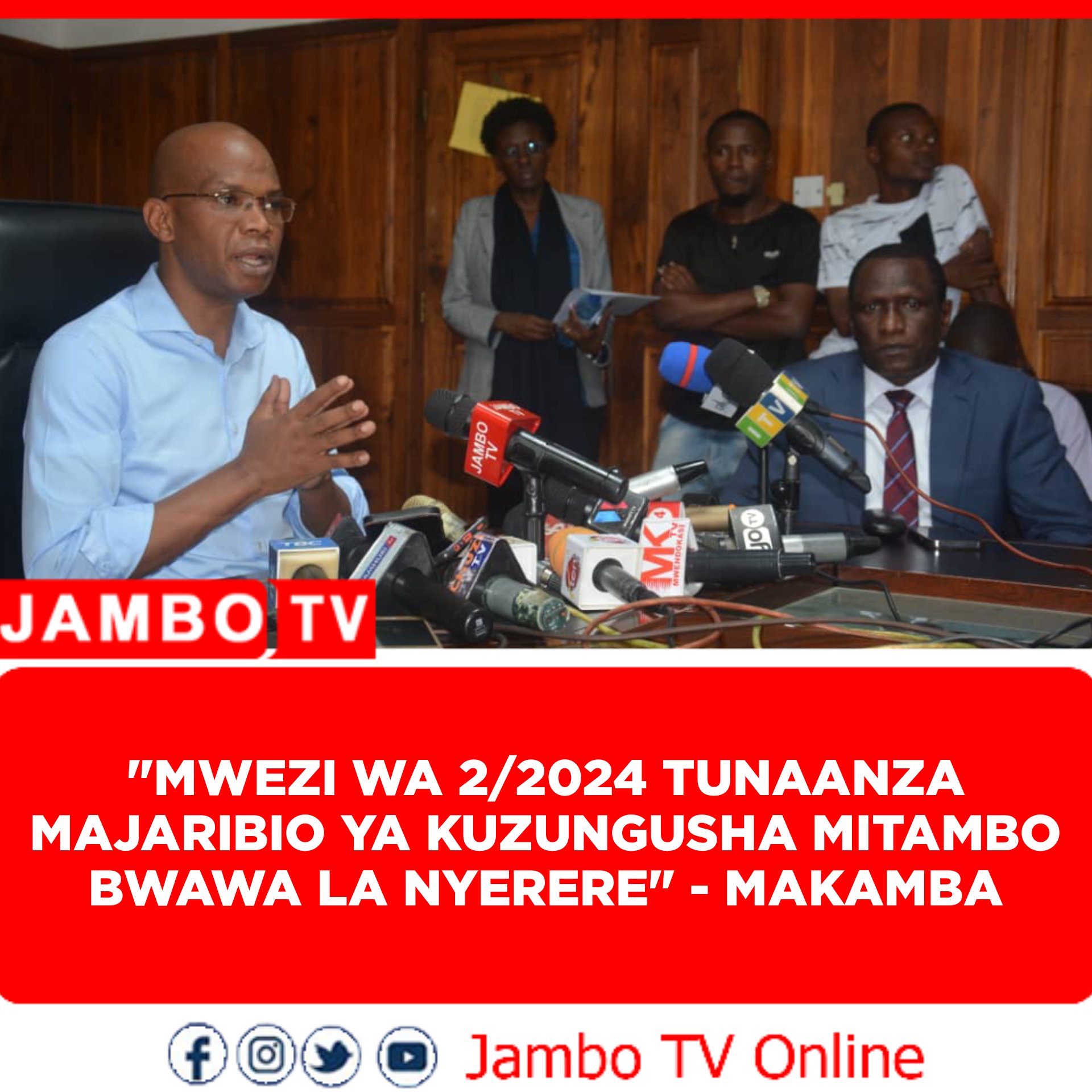 Jambo TV on Twitter: "Waziri wa Nishati January Makamba amesema ndani ya msimu mmoja wiki ...
