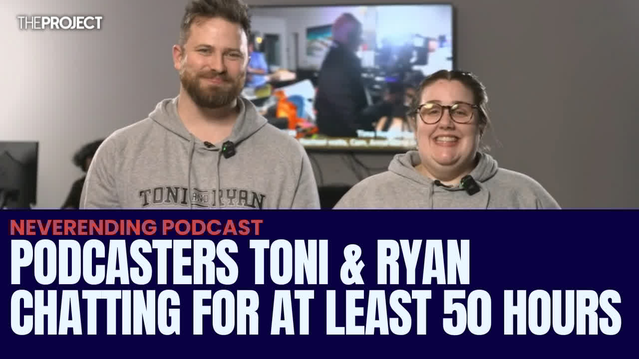 The Project on Twitter: "Podcast legends @tonilodge and @RyanJon are currently in the middle of ...