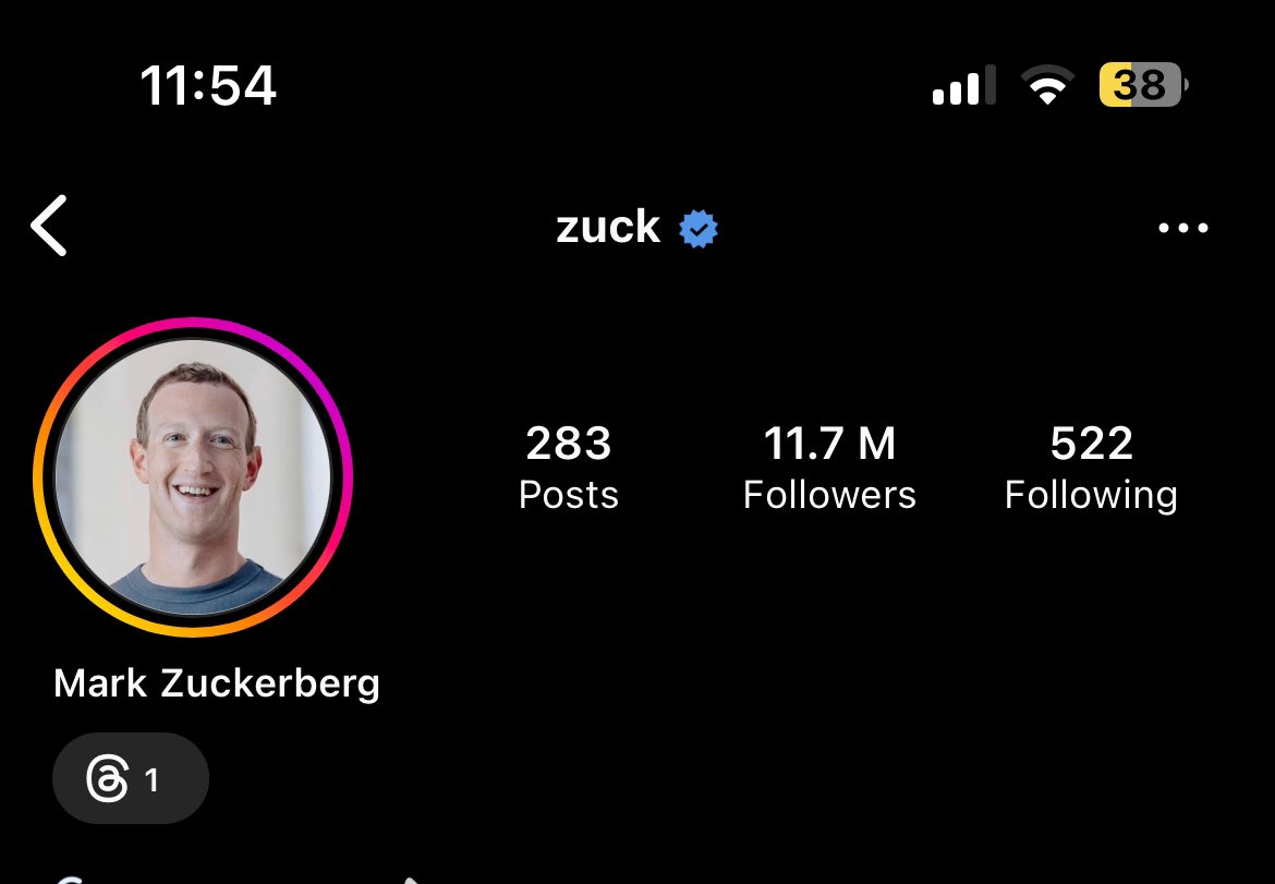 shr on Twitter: "so fucking weird but I had a dream that I opened mark zuckerbergs profile on ...