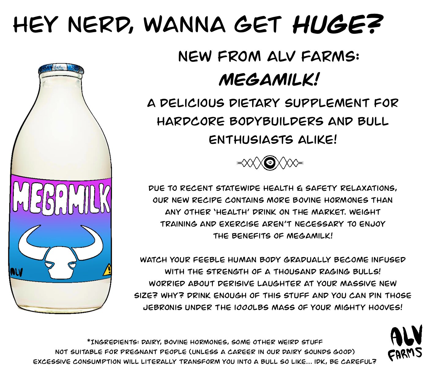 alv💎 on Twitter: "Alv Farms Megamilk, now on sale! The best thing is I know 90% of you would get ...