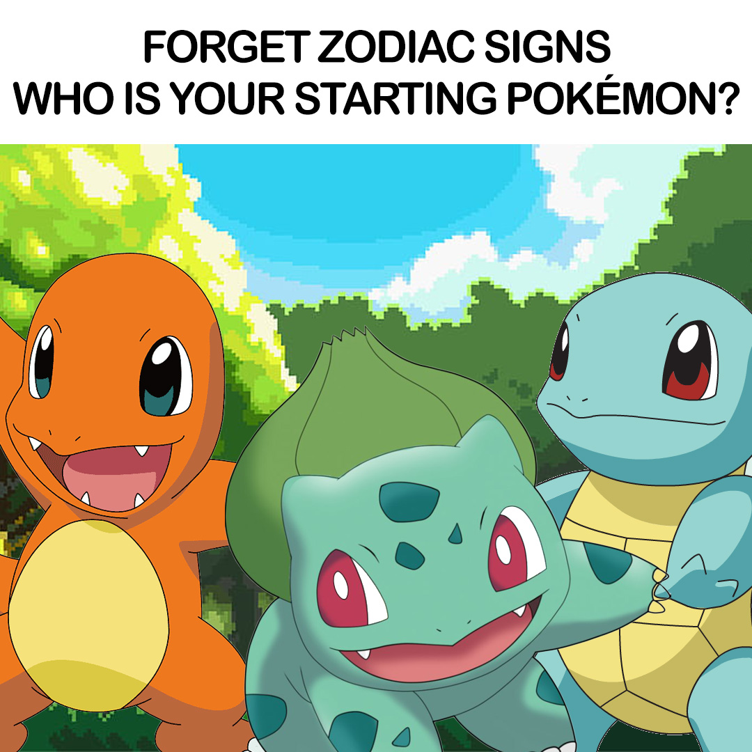 Pokemon starter zodiac signs 60 photos - Astrologytoyou.com