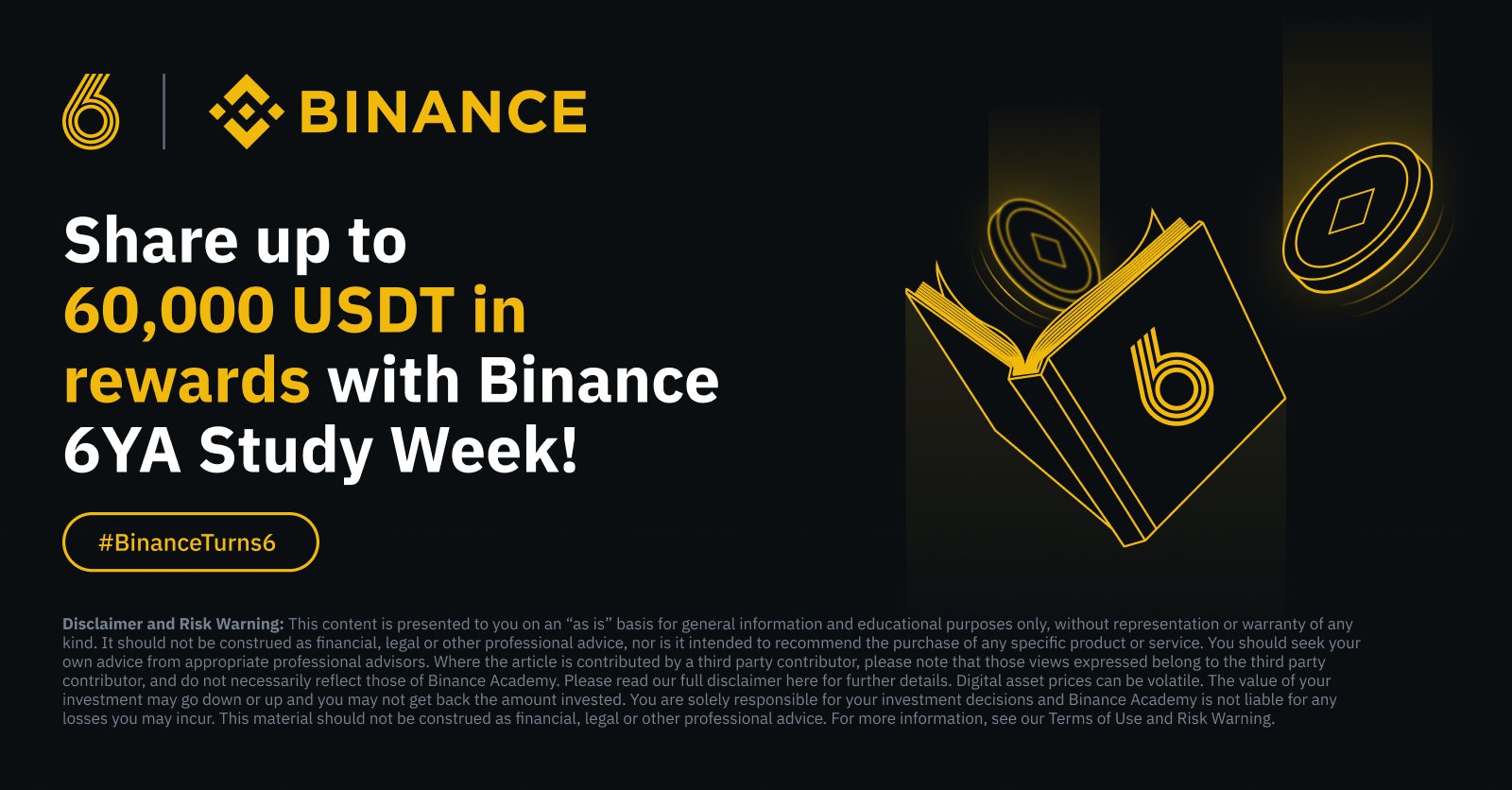 Binance Academy On Twitter Join Us As Binanceturns6 With Our New