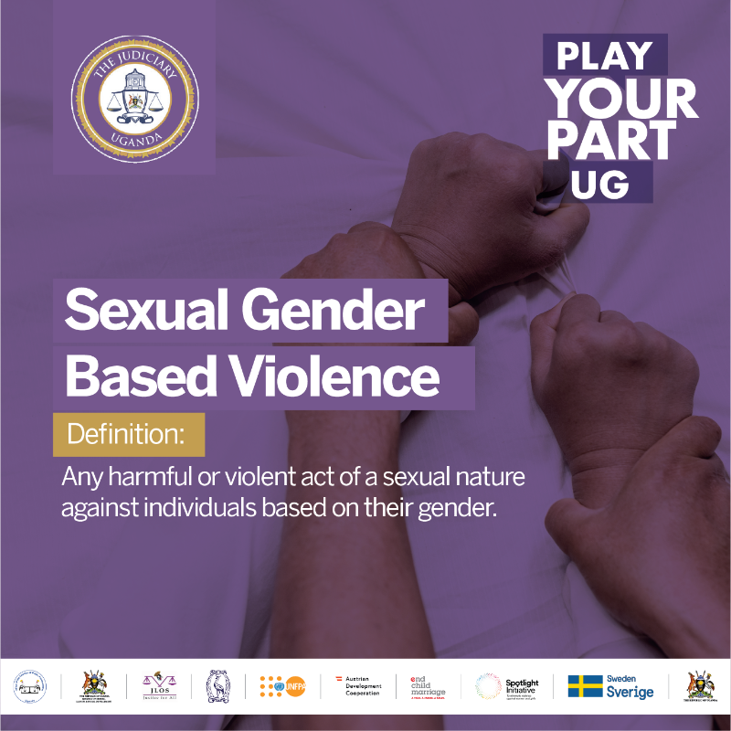 Judiciary Uganda On Twitter Anyone Can Be A Victim Of Sexual Gender
