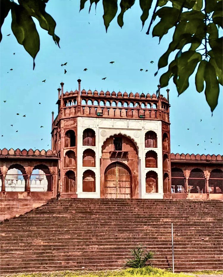 Bayt Al Fann on Twitter: "12/ Moti Masjid, Bhopal The Moti Masjid in Agra was built by Shah ...