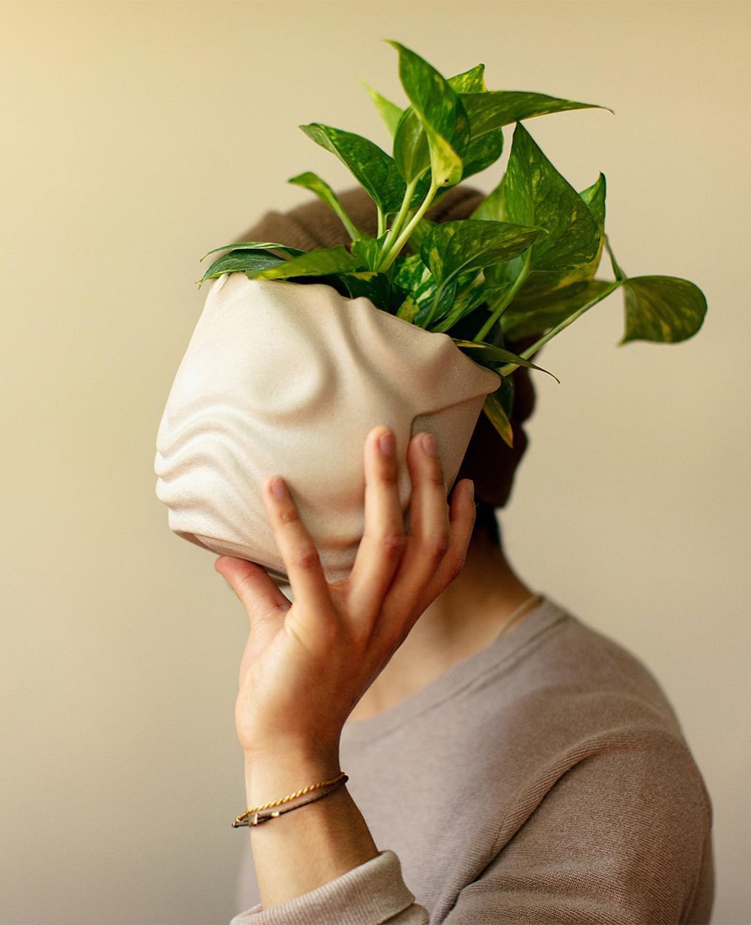 Parametricarchitecture On Twitter Ripple Planter Forust 3d Printed Wood By Nolan Kim Join