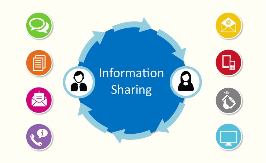 Information Sharing Clipart