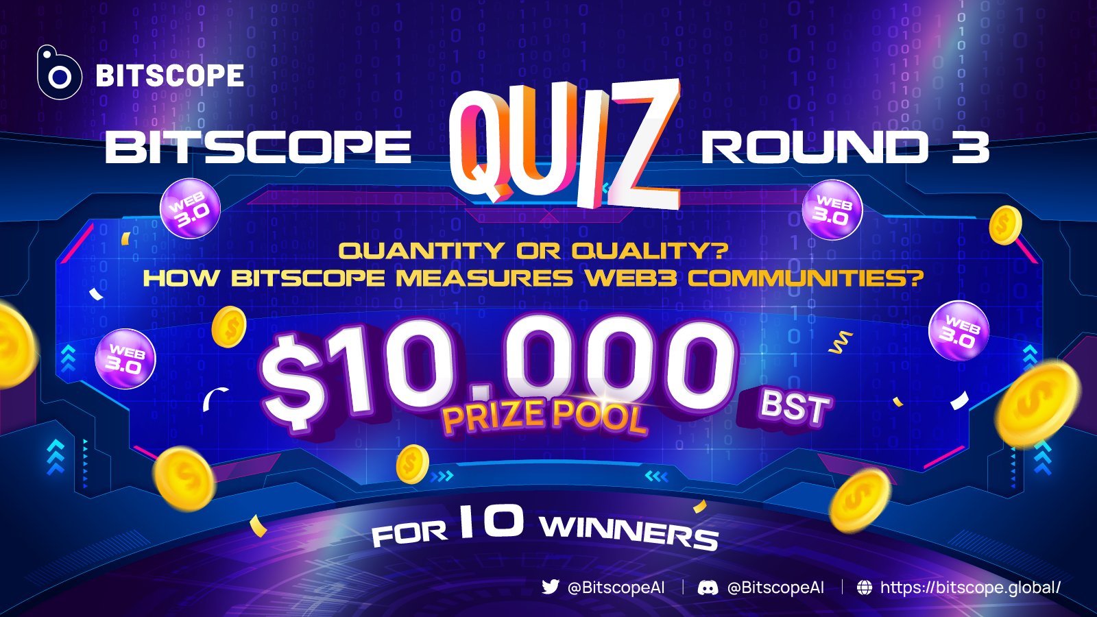 BitScope on Twitter: "💥💥[BITSCOPE QUIZ] - ROUND 3💥💥 Quantity or Quality? 🤔 Answer quizzes and ...