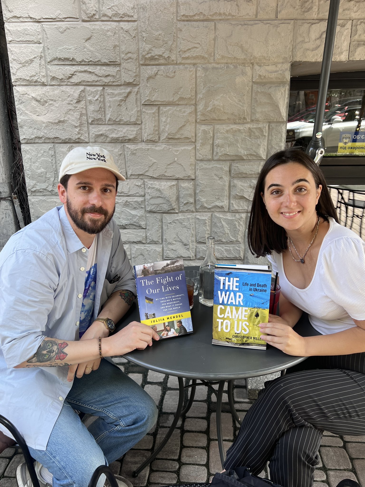 Iuliia Mendel on Twitter: "It’s a great day in Kyiv to meet @ChristopherJM and get his ...