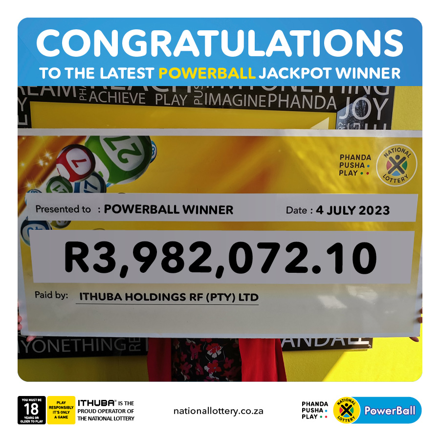 Phandapushaplay On Twitter Congratulations To The Lucky Powerball