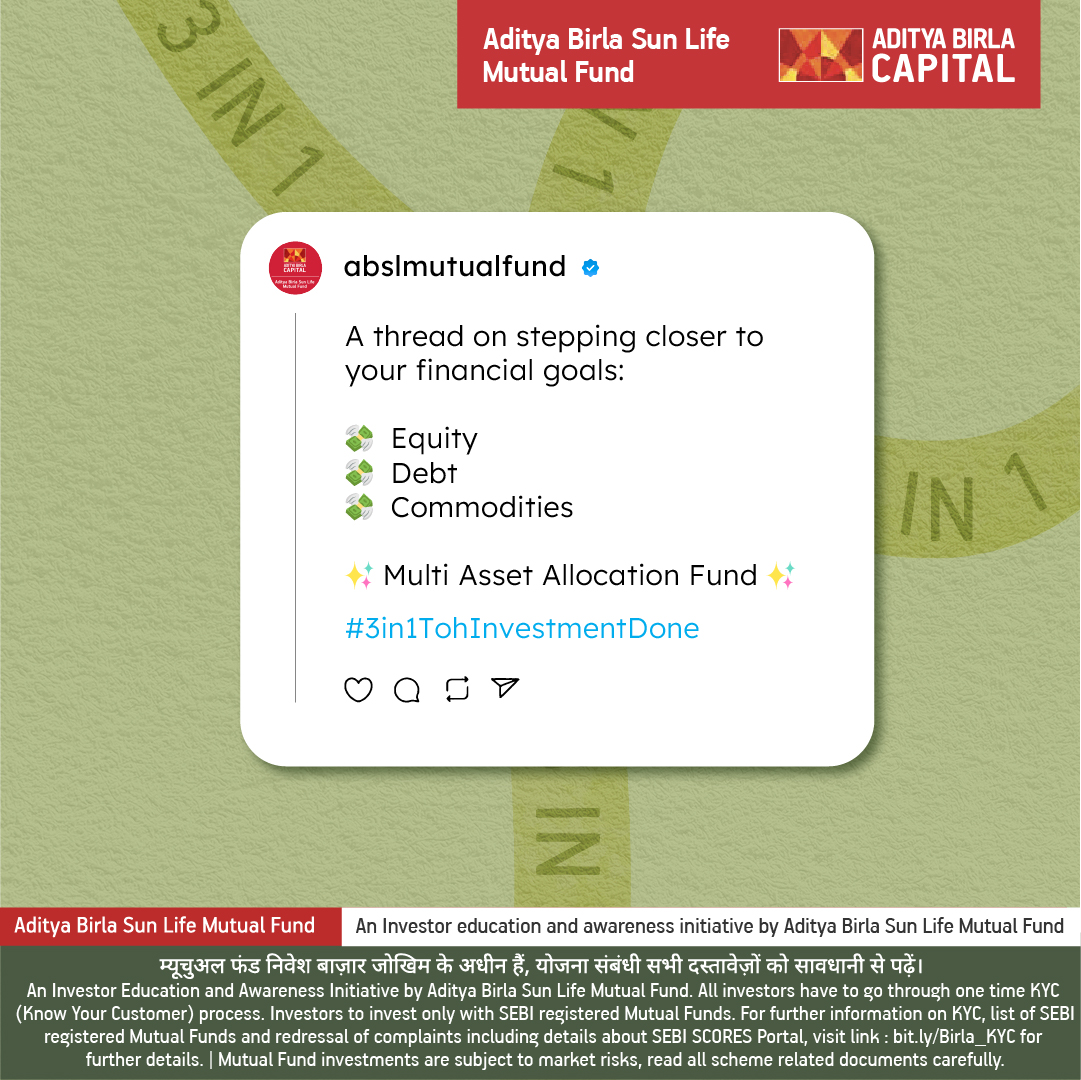 ABC - Aditya Birla Sun Life Mutual Fund on Twitter: "The most important thread you'll see today ...