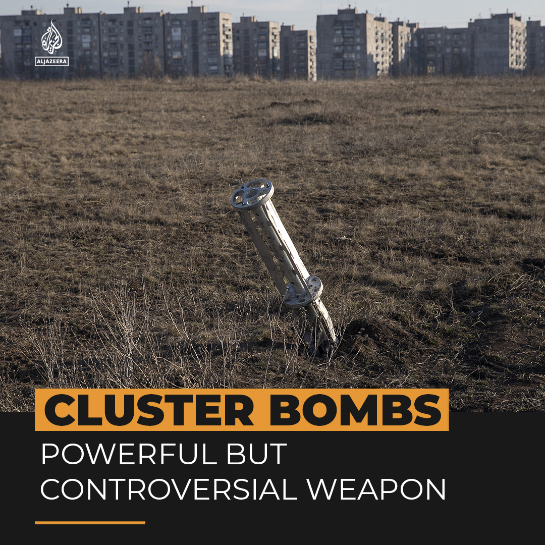 Al Jazeera English on Twitter: "The US has reportedly decided to supply Ukraine with cluster ...