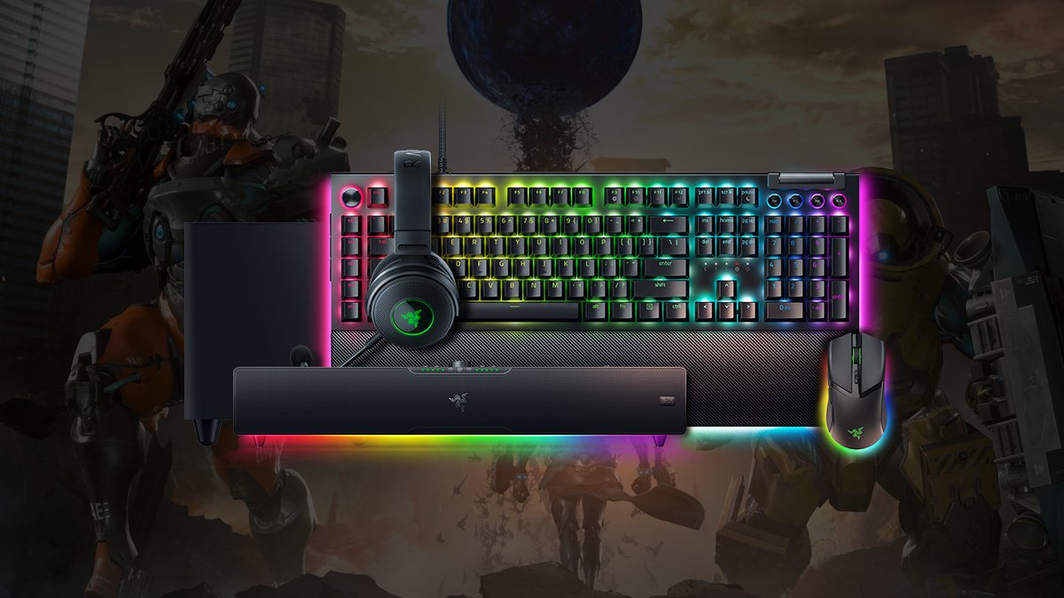 R Λ Z Ξ R on Twitter: "Suit up. Adapt. Survive. Decimate dino hordes with the ultimate Razer ...