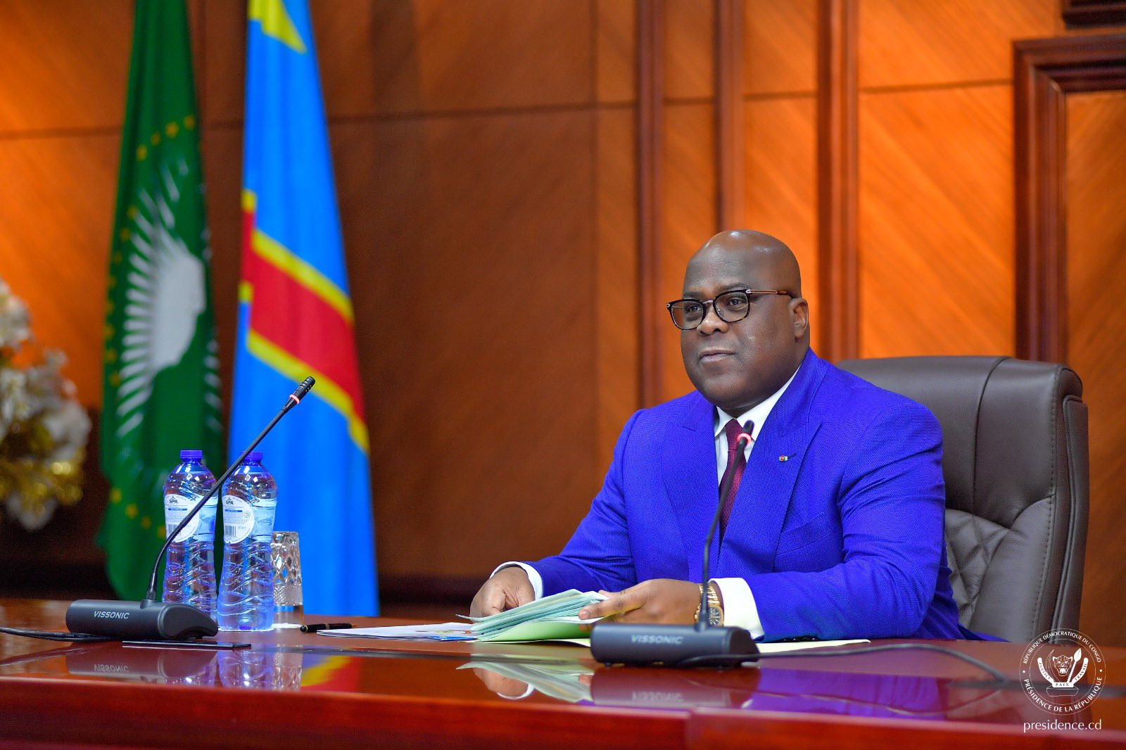 Présidence RDC 🇨🇩 on Twitter: "#RDC 07.06.2023|#CitéUA Le Président Félix Tshisekedi préside, en ...
