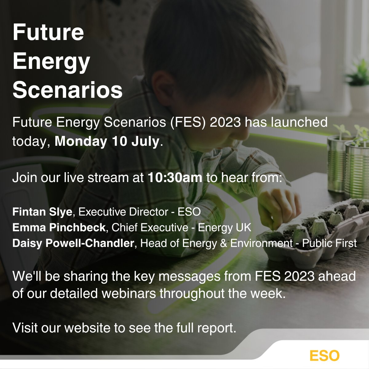 National Grid ESO on Twitter: "We’ve launched Future Energy Scenarios (FES) 2023! Join us this ...