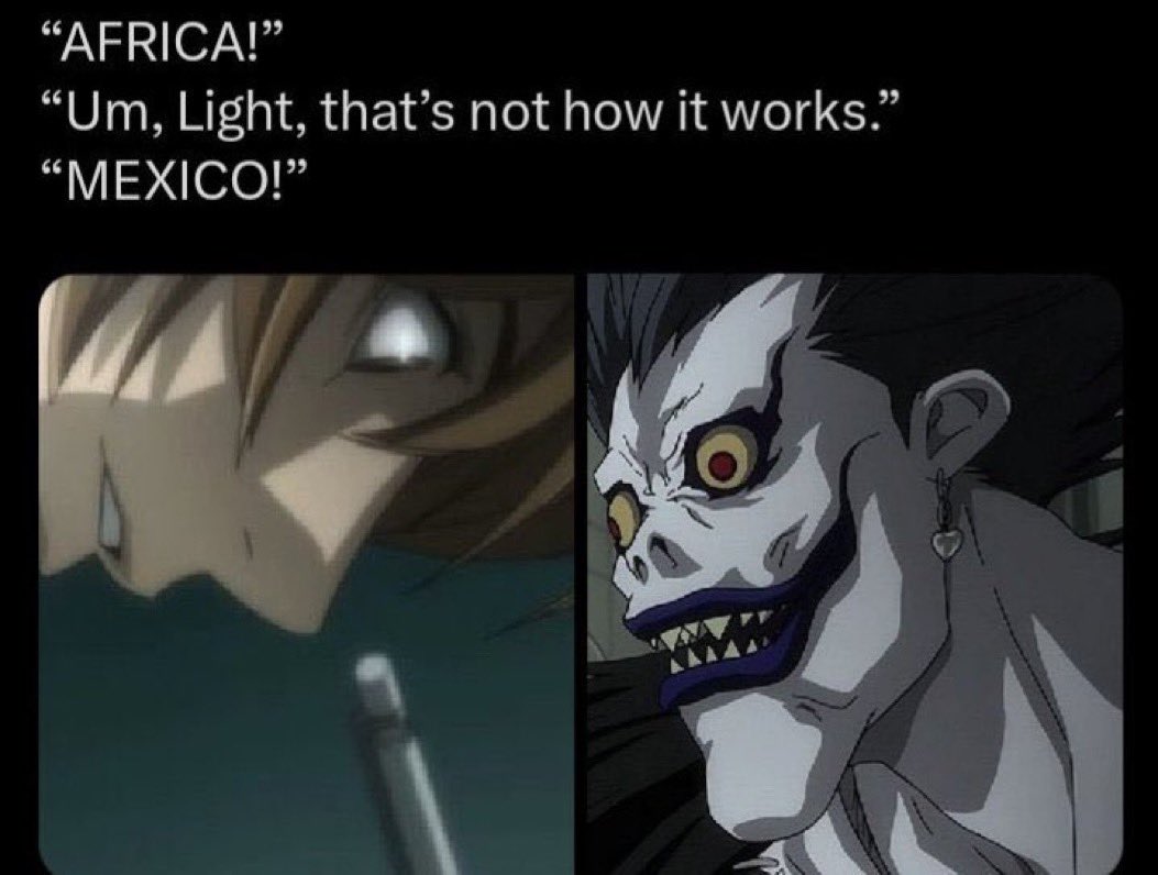 Death Note Apple Meme
