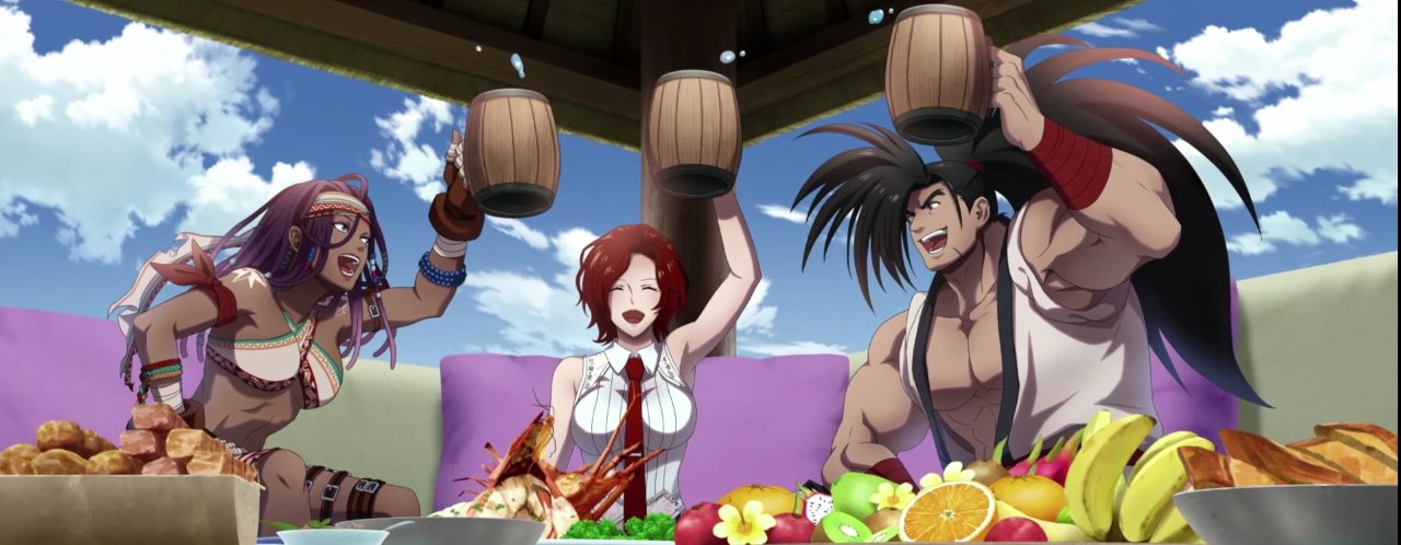 Setsuna 001 on Twitter: "Friday let's drink🍺 #KOFXV https://t.co/frOz89PB0L" / Twitter