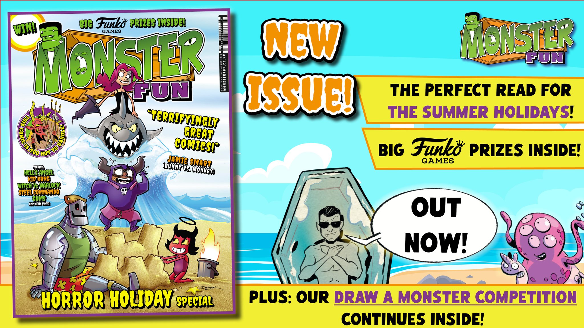 Monster Fun on Twitter: "ICYMI: The July issue of #MONSTERFUN is ready ...