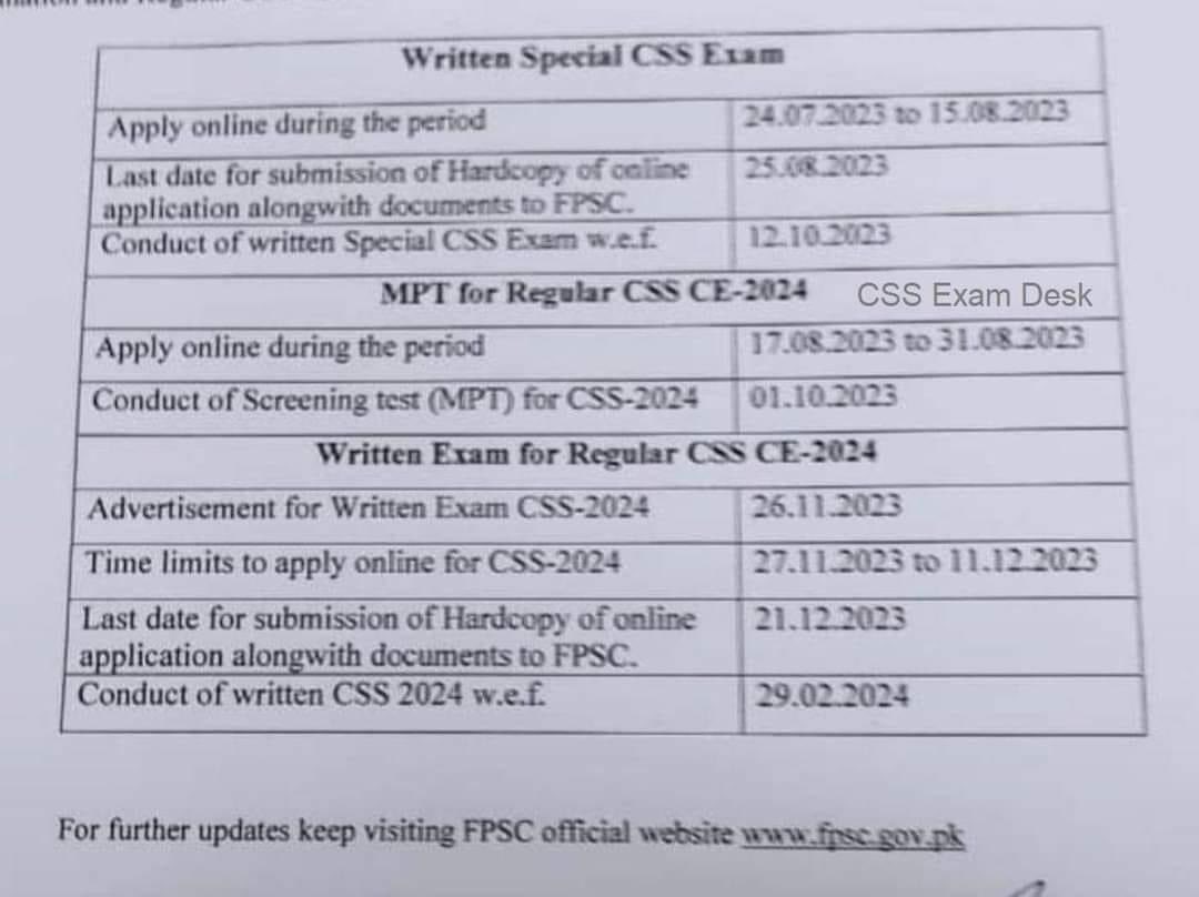 خان on Twitter: "Special CSS 2023 coincides with World Cup 2023….😁 Which one best choice ? 👻 # ...