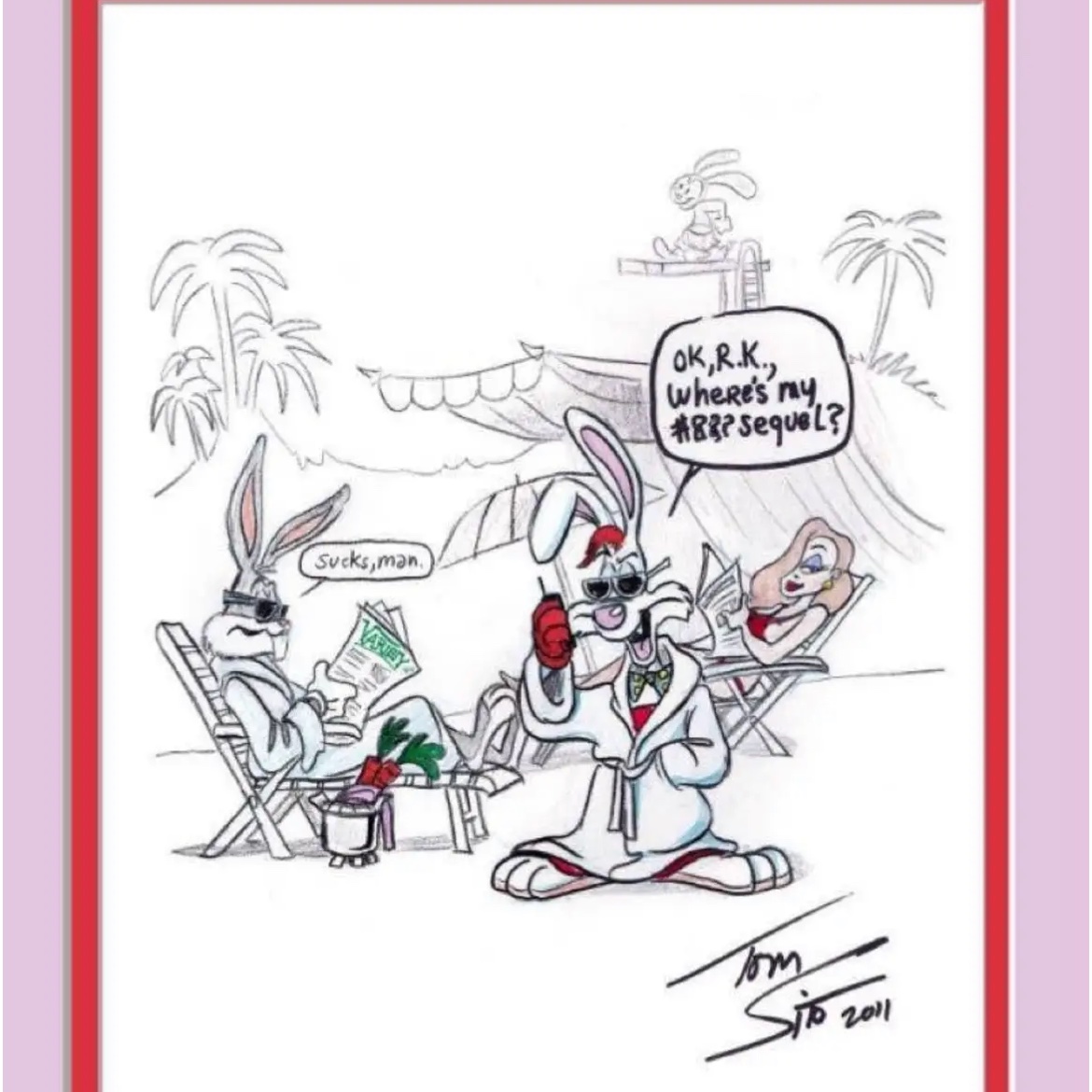 Jessica Rabbit And Bugs Bunny