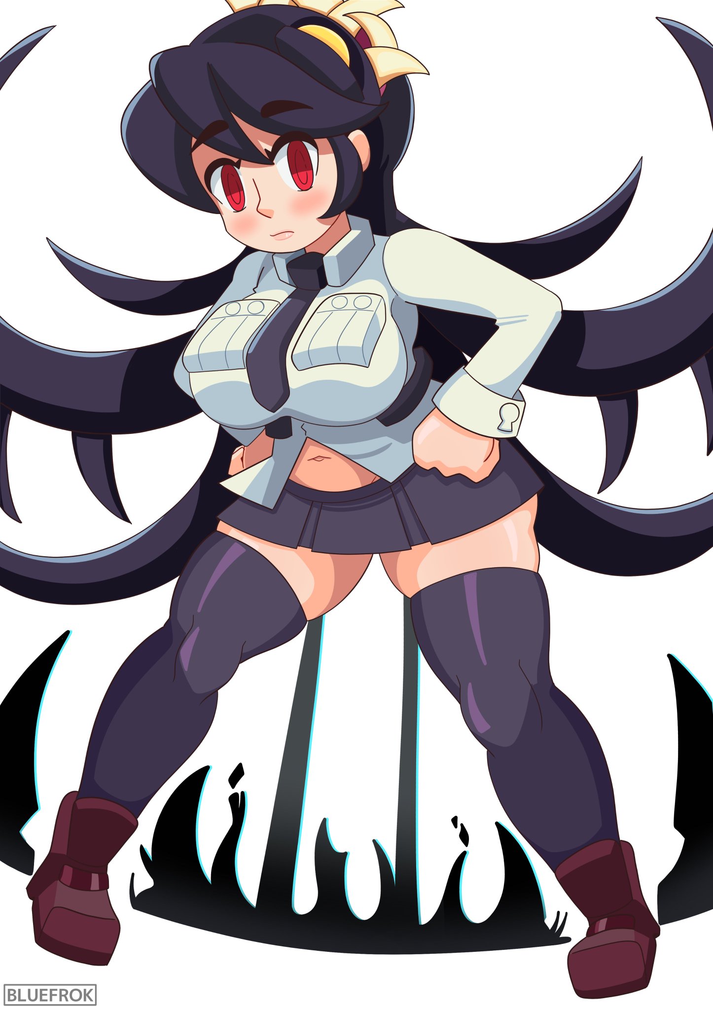 Bluefrok on Twitter: "Filia (SkullGirls) https://t.co/jdYRID3YKL" / Twitter