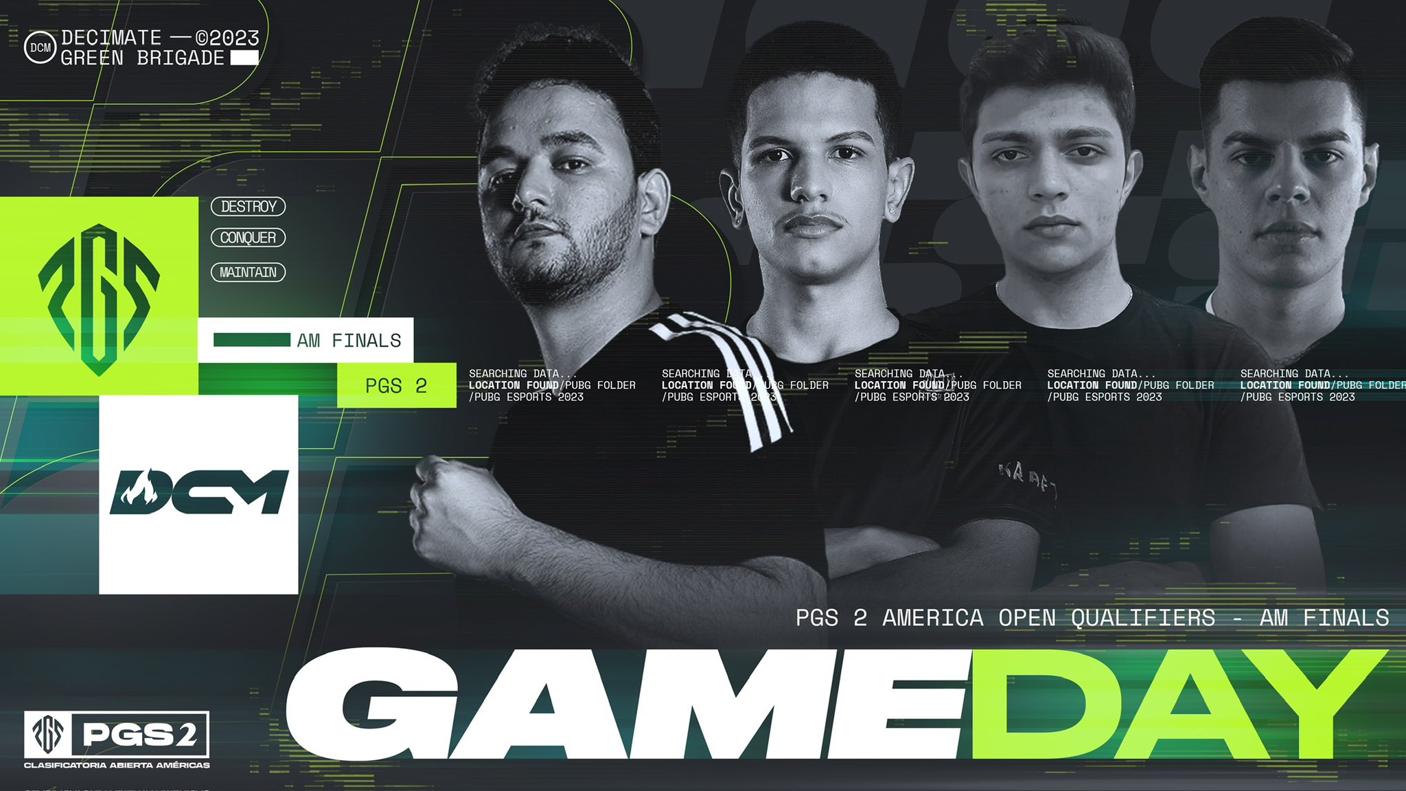 DCM🔥 on Twitter: "🔥The Fire is lit 🔥 Today The Pubg Roster will compete in #PGS2 for a chance to ...