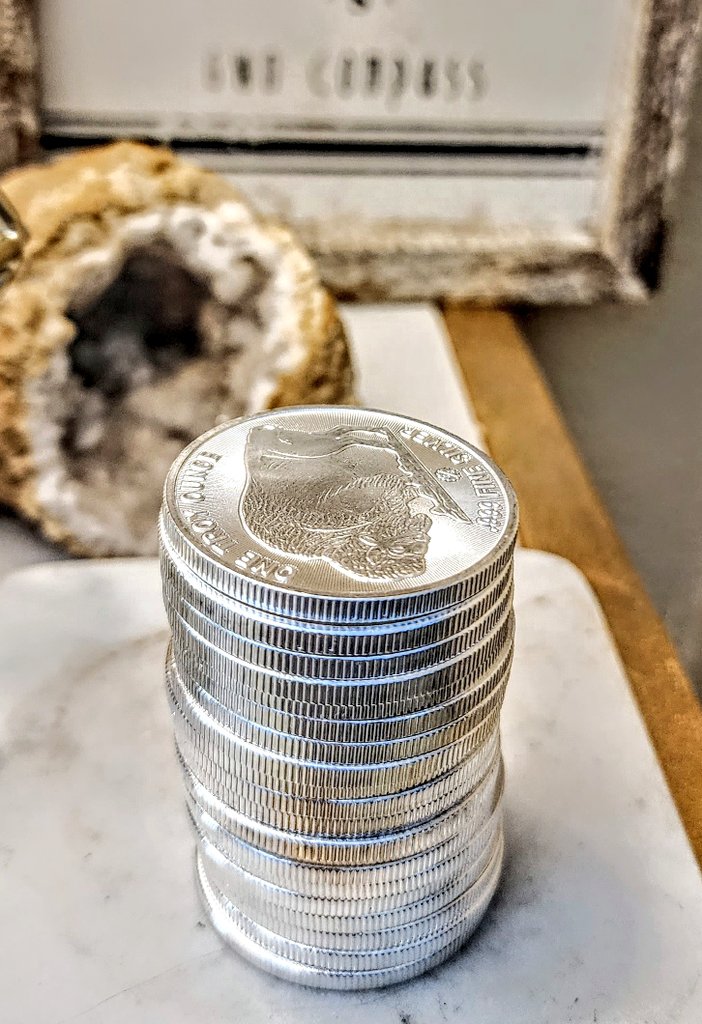 ⭐️Astrid Star⭐️ The REAL one 🕳🐇 on Twitter: "Today my 20 oz of silver bullion coins came in. 🙌 ...