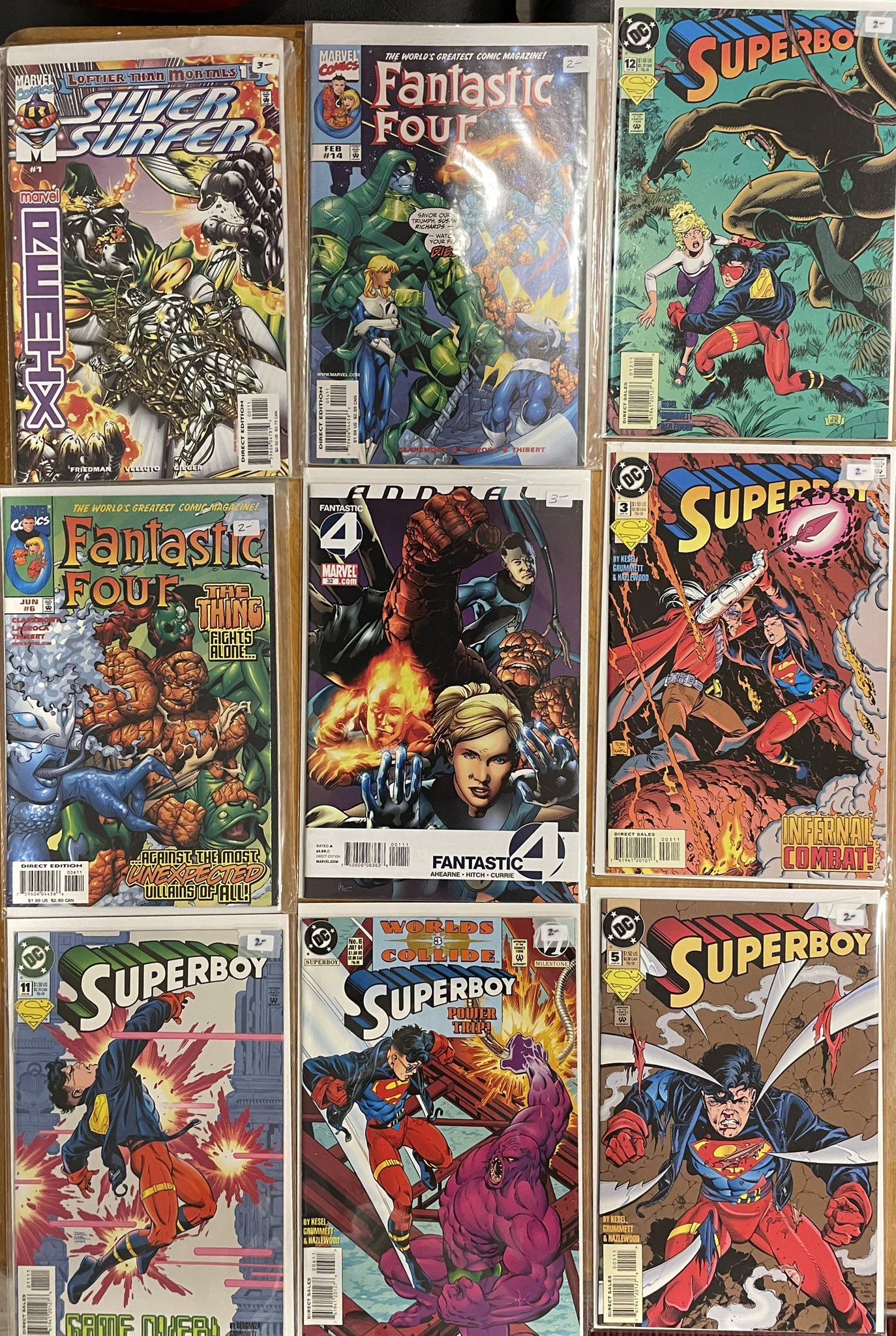 The Brave and the Bold on Twitter: "Late Father’s Day haul, Velluto Silver Surfer, Larroca FF ...