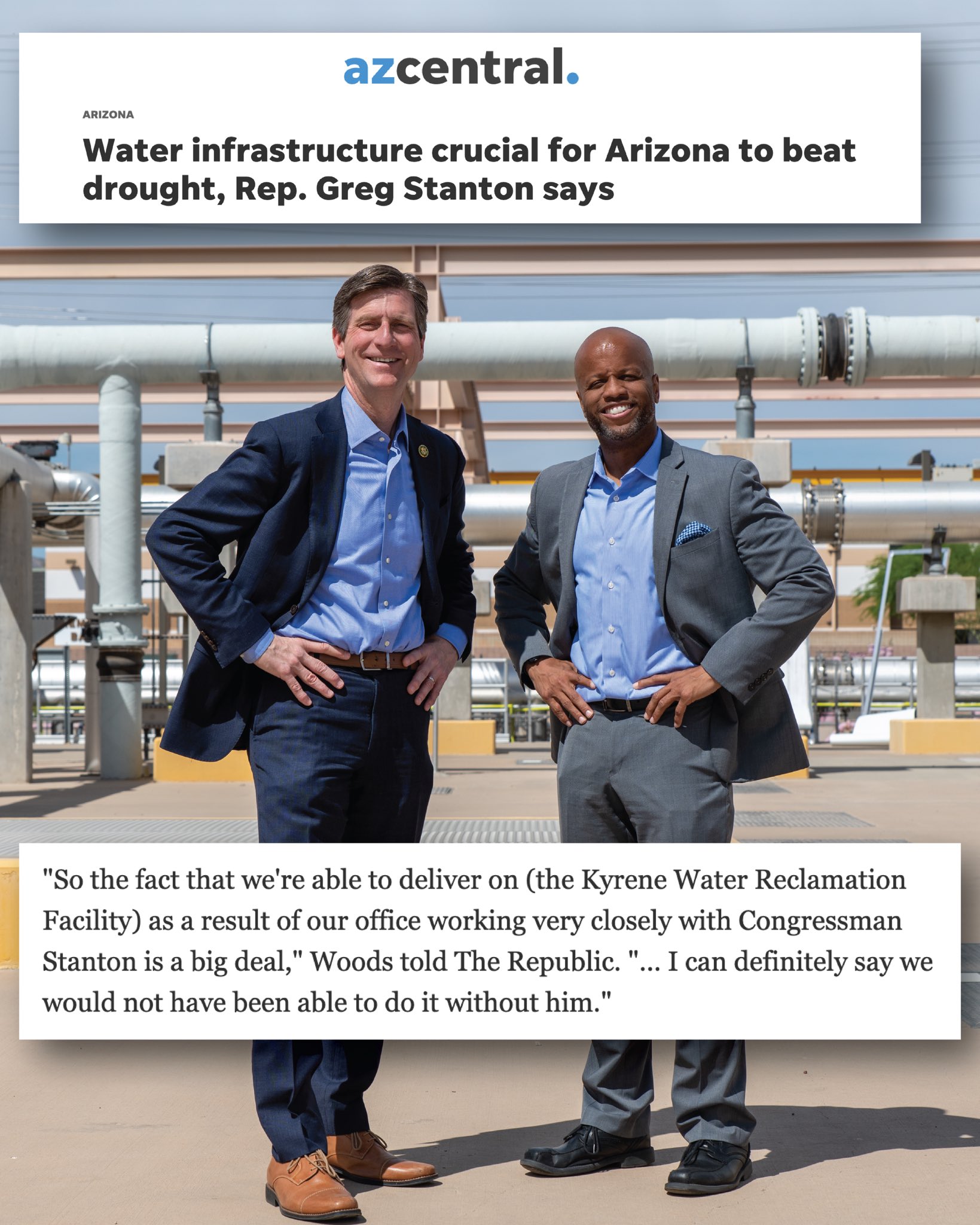 Rep. Greg Stanton on Twitter: "Our future depends on how well we manage our water, and right now ...
