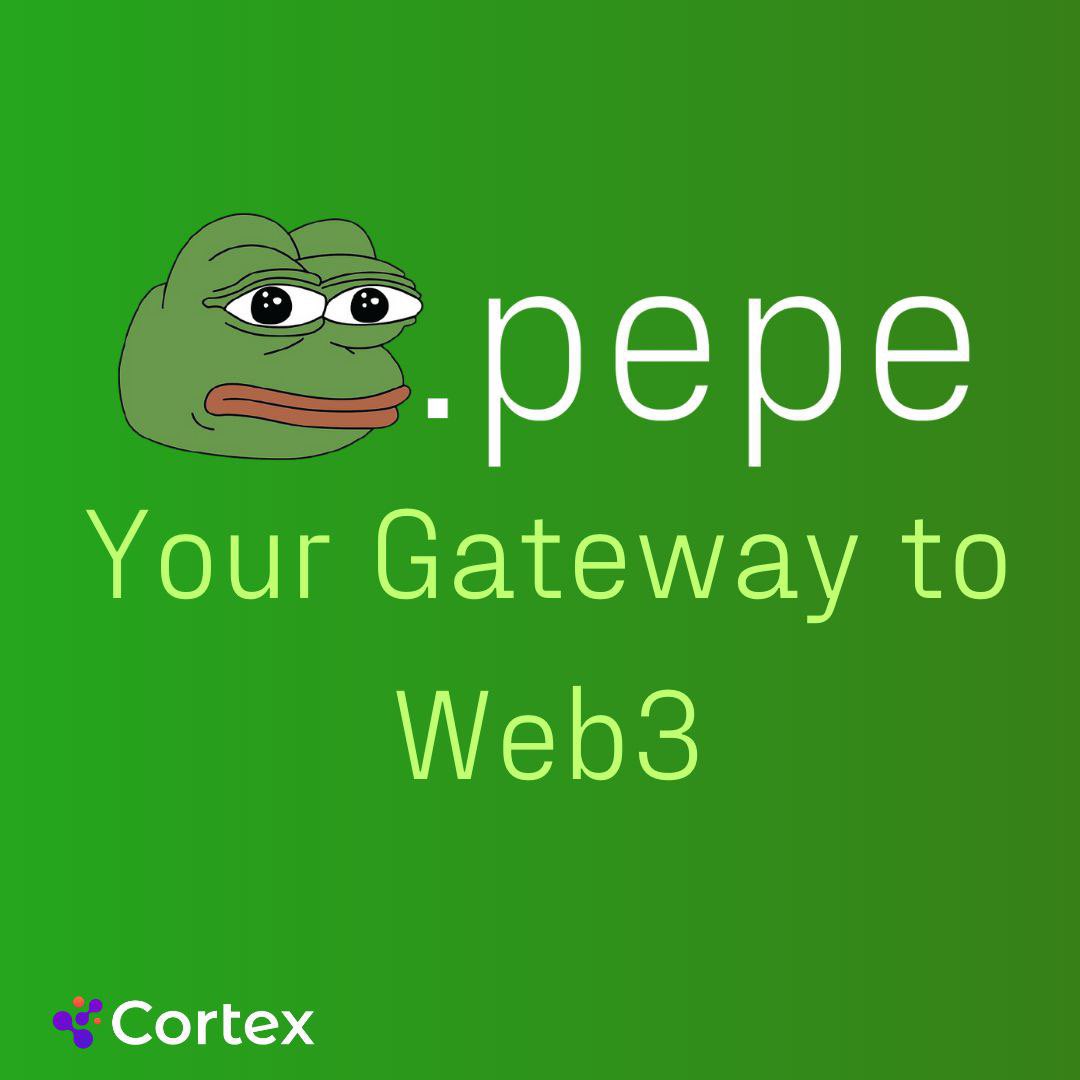 Cortex Network | PEPE(dot)Fans | Ape(dot)Cloud on Twitter: "Embrace the new era of the internet ...