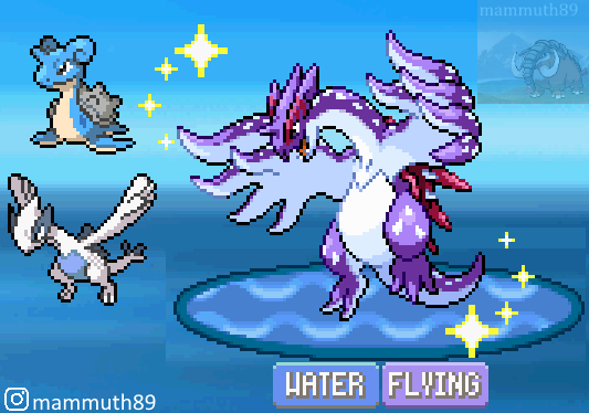 Shiny Lugia Sprite