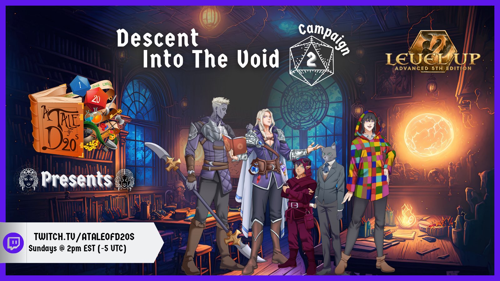 A Tale of d20s on Twitter: "Don't forget a new episode of Descent Into The Void live this Sunday ...