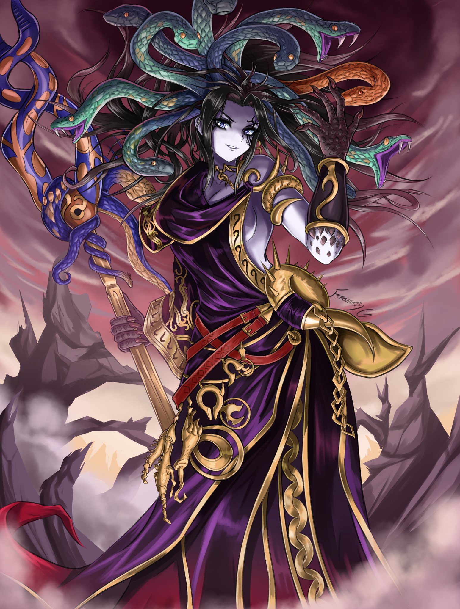 Kid Icarus Medusa