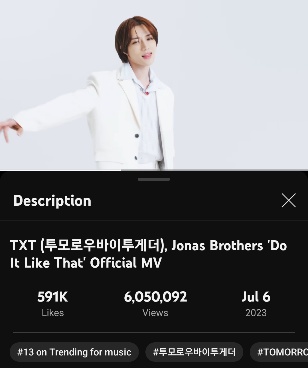 TXT INTERNATIONAL 🦋 on Twitter: "YOUTUBE | 230708 @TXT_members & @jonasbrothers “Do It Like That ...