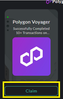 Soy Cripto on Twitter: "Ahora procede a oprimir en Claim de la insignia que vayas a reclamar ...