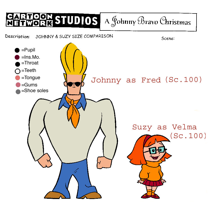 Johnny Bravo And Velma Dinkley