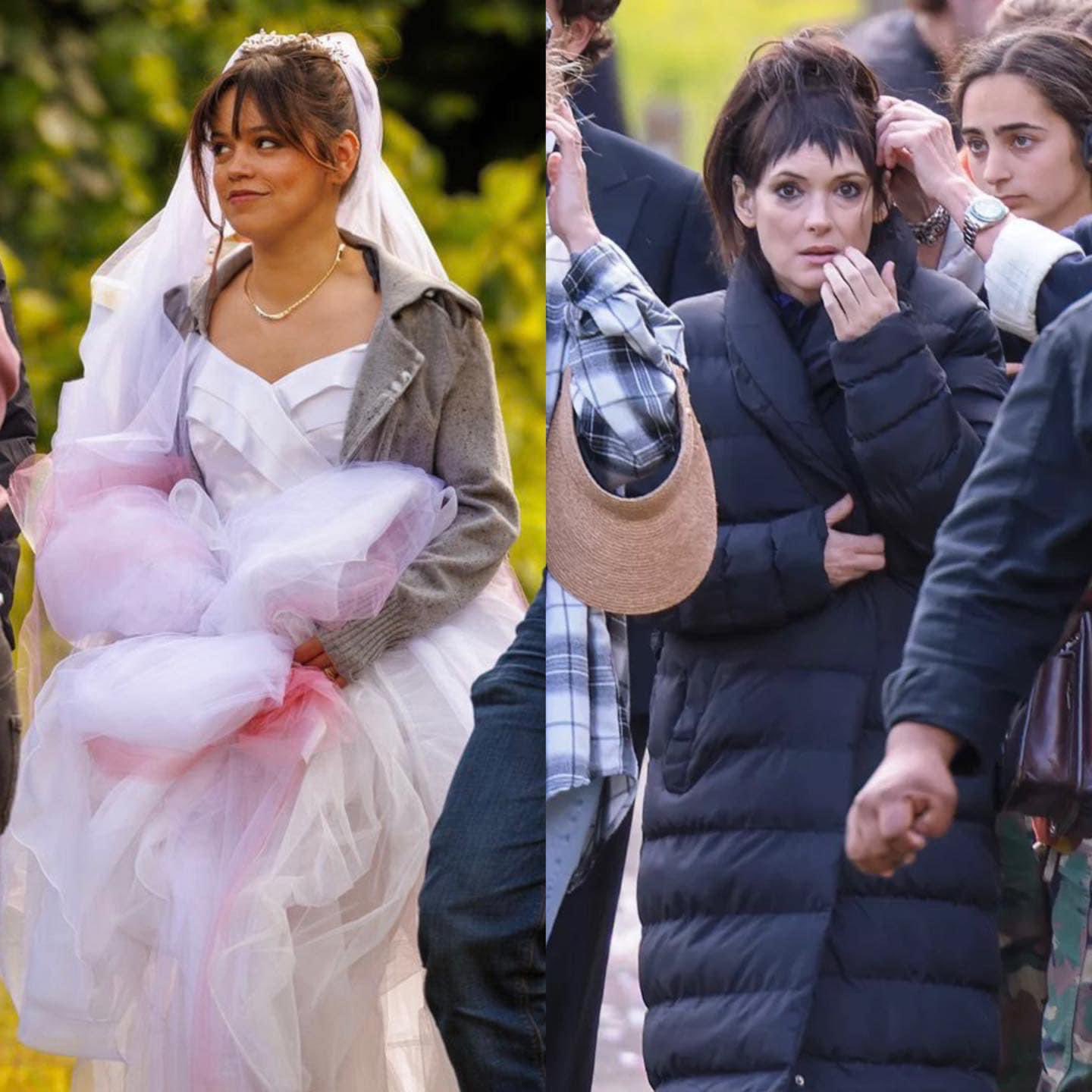 Indie 505 on Twitter: "Jenna Ortega y Winona Ryder en el set ‘Beetlejuice 2’ 🖤 https://t.co ...