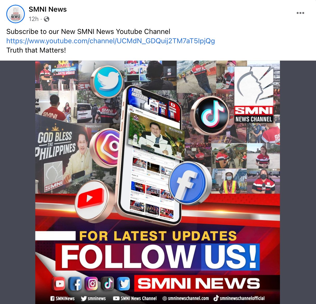 CNN Philippines on Twitter: "LOOK: Pastor Apollo Quiboloy’s Sonshine Media Network International ...