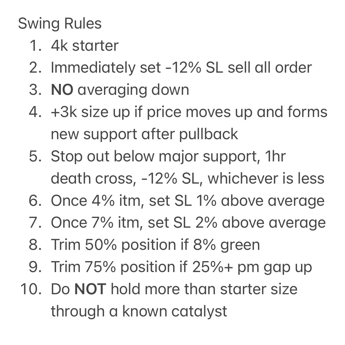 steve2₿acon🥓 on Twitter: "Updated swing rules 7.7.23 Slightly bigger starter to try to capture ...