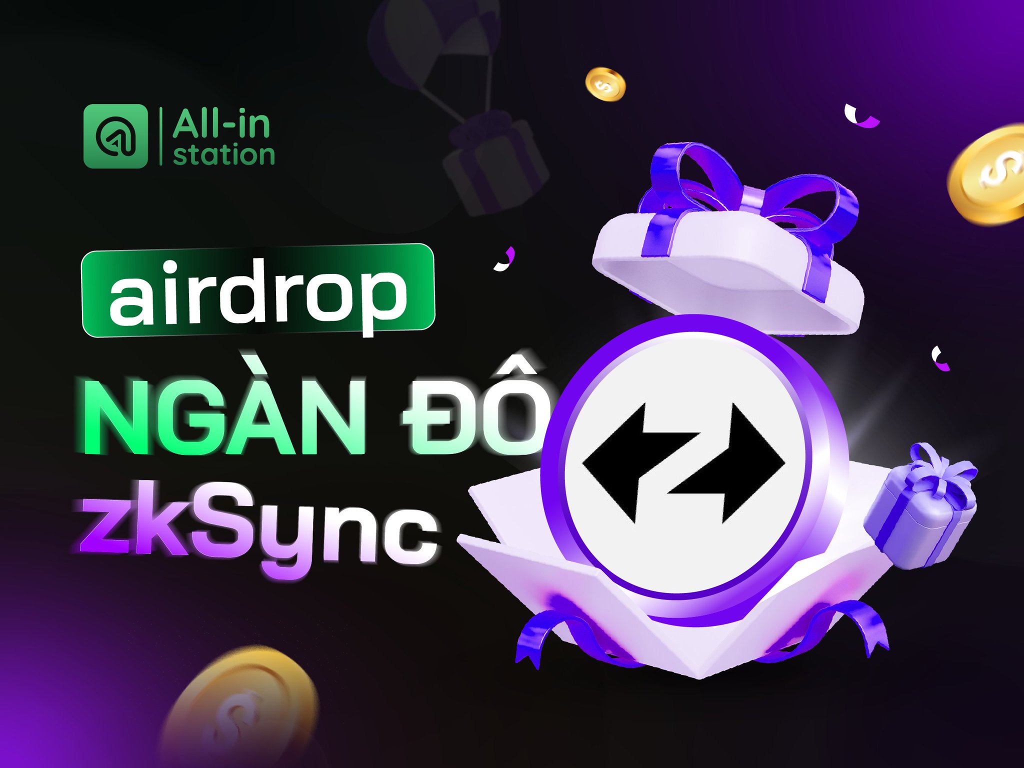 HC Gem Alerts on Twitter: "🔥TOÀN TẬP AIRDROP ZKSYNC P1: ZKSYNC LITE🔥 Zksync thì chắc k còn xa lạ ...