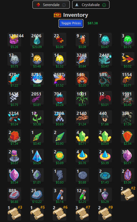 PeteYStaXxX on Twitter: "What would you do @Defingdoms!? 2 months of stacking. Sell all in-game ...